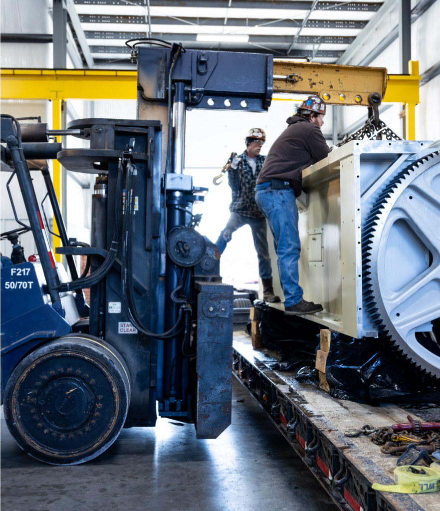 Equipment Moving and Alignment - Fenton Rigging