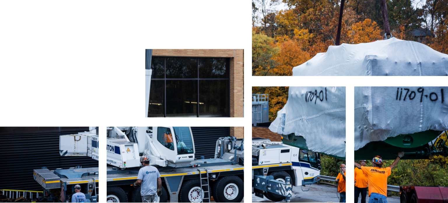 Equipment Moving and Alignment - Fenton Rigging